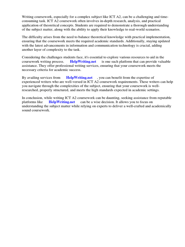 Ict A2 Coursework Help | PDF | Expert | World Wide Web