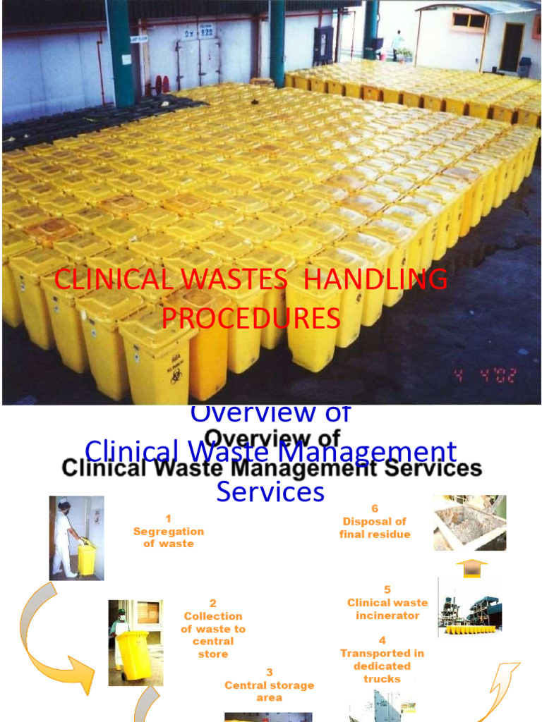 Clinical Wastes Handling Procedures | PDF | Waste | Incineration