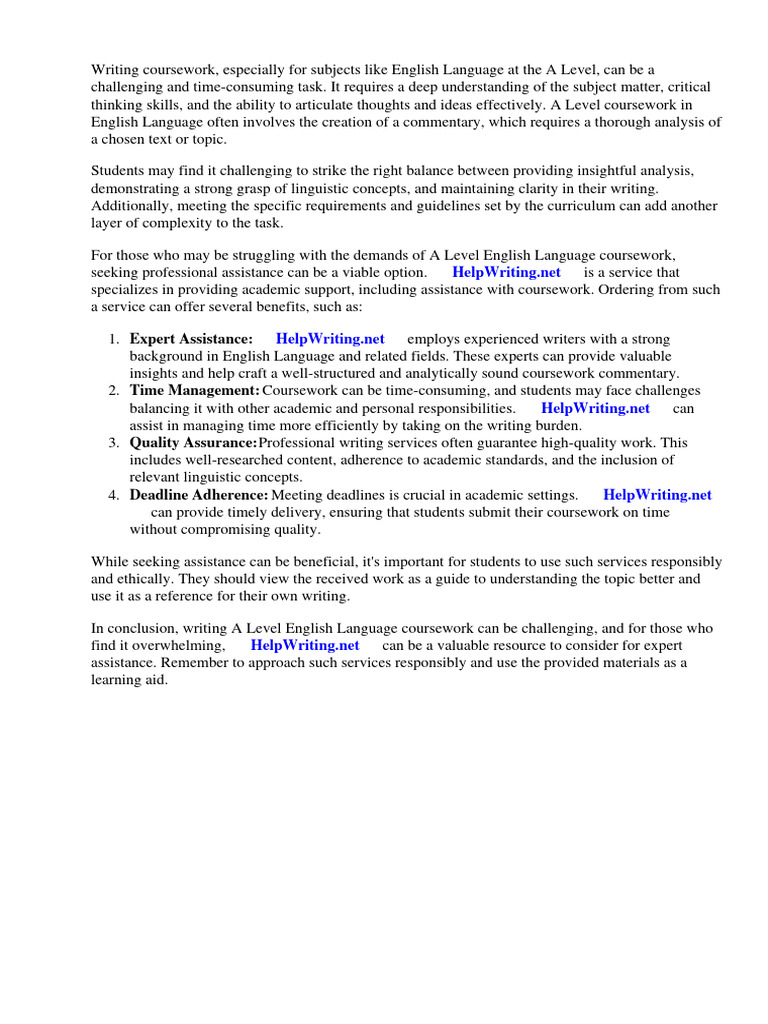 English Language A Level Coursework Commentary | PDF
