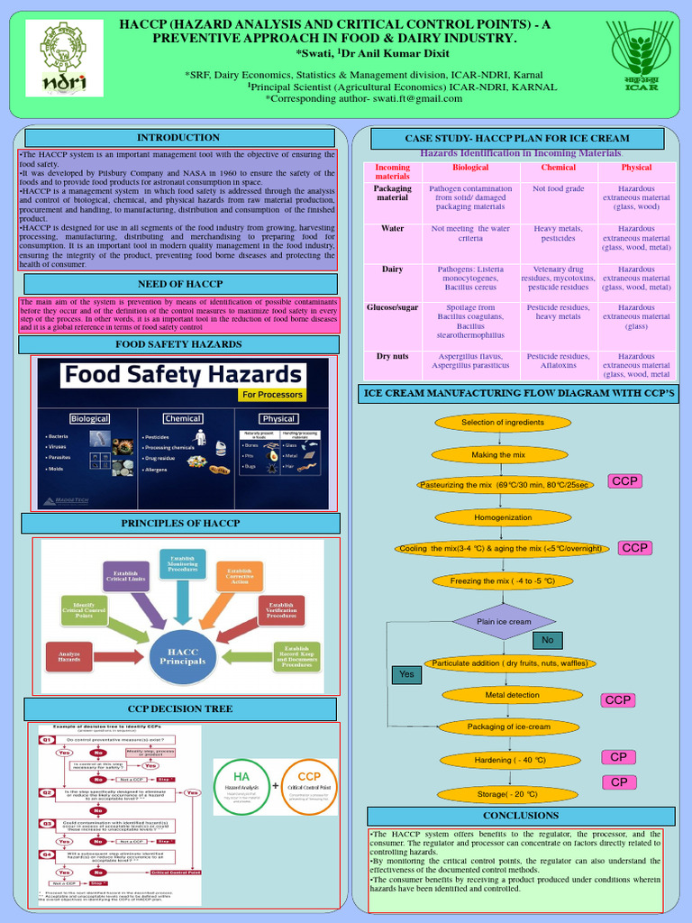 Poster Ciphet-Haccp PDF | PDF