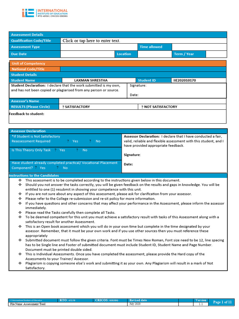 Assessment Task 3 | PDF | Microsoft Power Point | Communication Assessment Task 3 | PDF | Microsoft Power Point | Communication