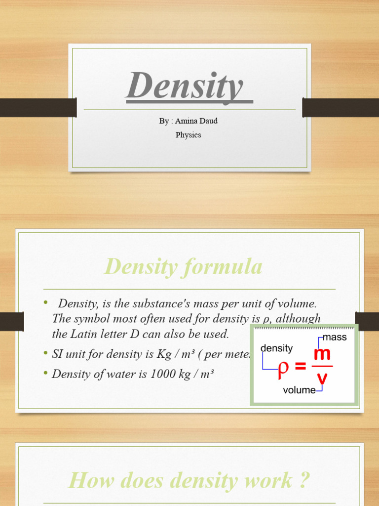 Density | PDF