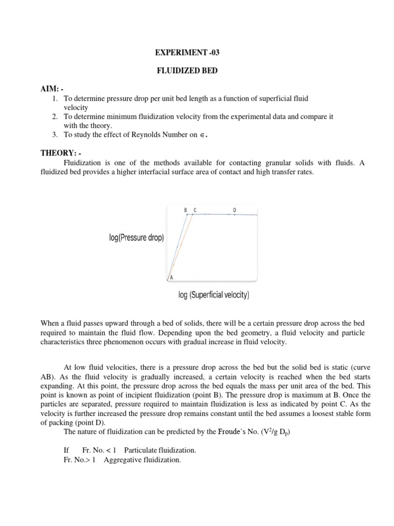 Fluidised Bed 6 | PDF | Fluidization | Fluid Dynamics