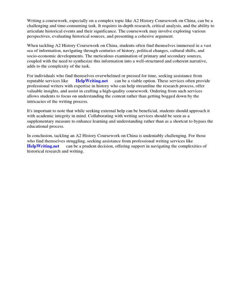 A2 History Coursework Help | PDF | Schools | Educational Institutions