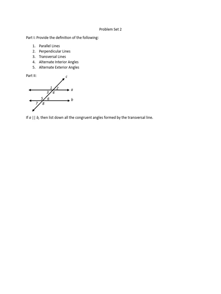Problem Set 2 Pdf