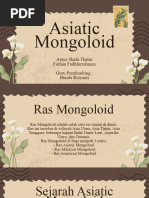Ciri-ciri Ras Asiatic Mongoloid | PDF