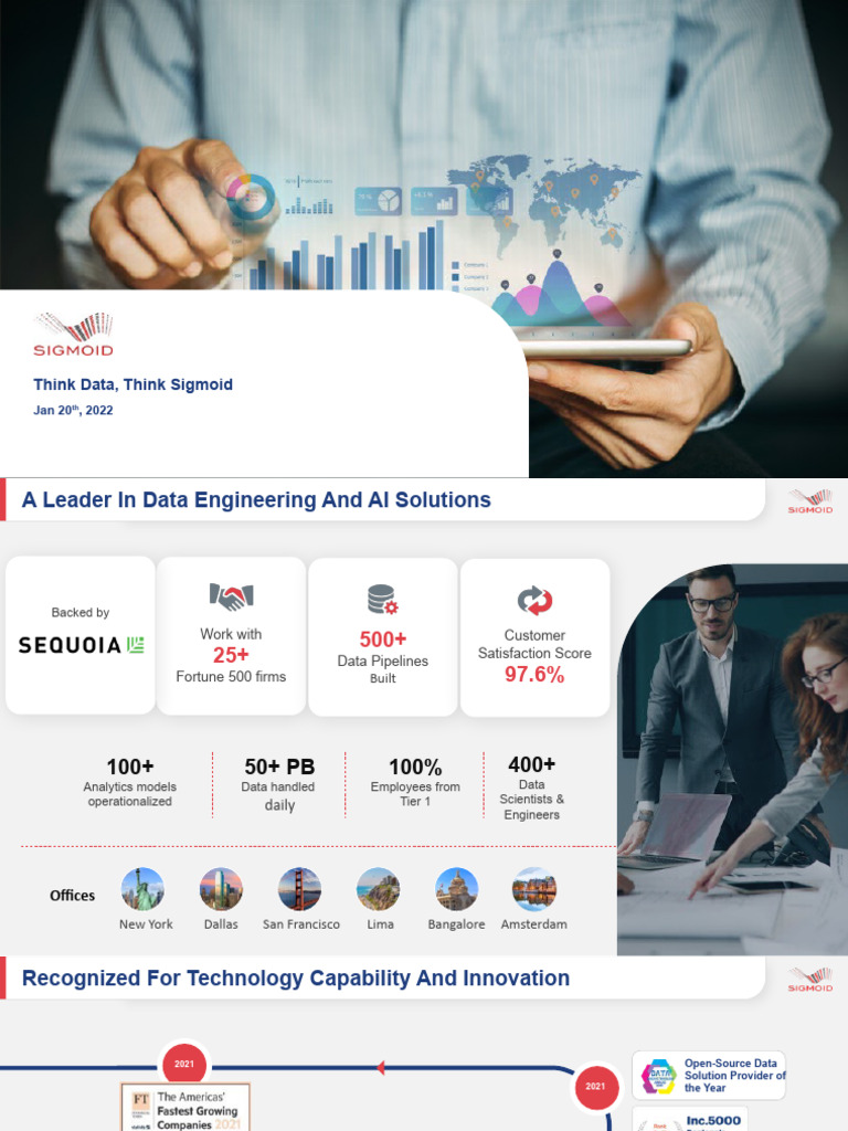 Sigmoid Introduction Deck - 012022 | PDF | Analytics | Cloud Computing