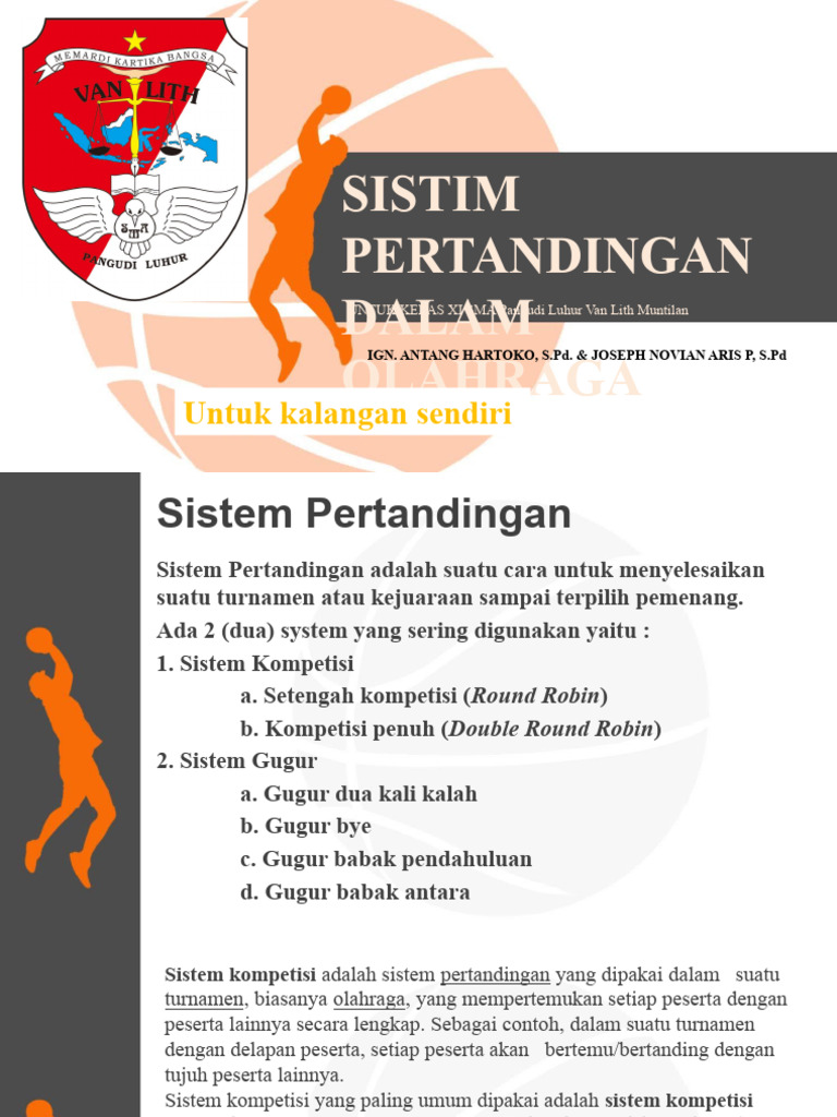 Sistem Pertandingan Dalam Olahraga | PDF