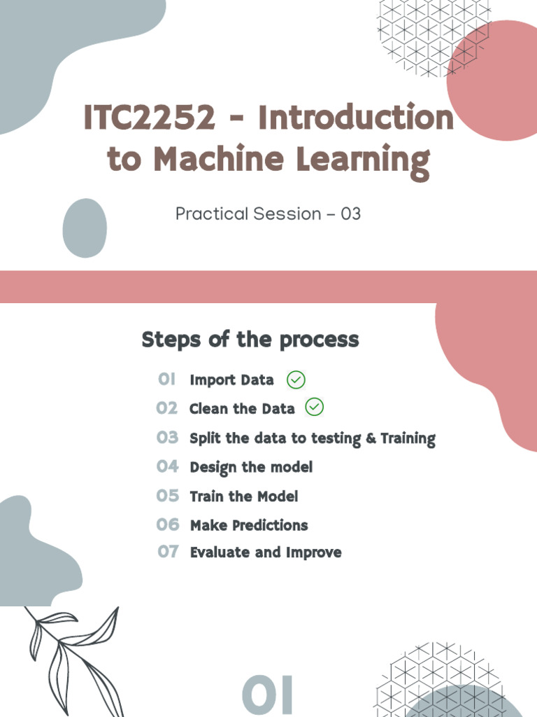 ML Practical 03 | PDF | Machine Learning | Data