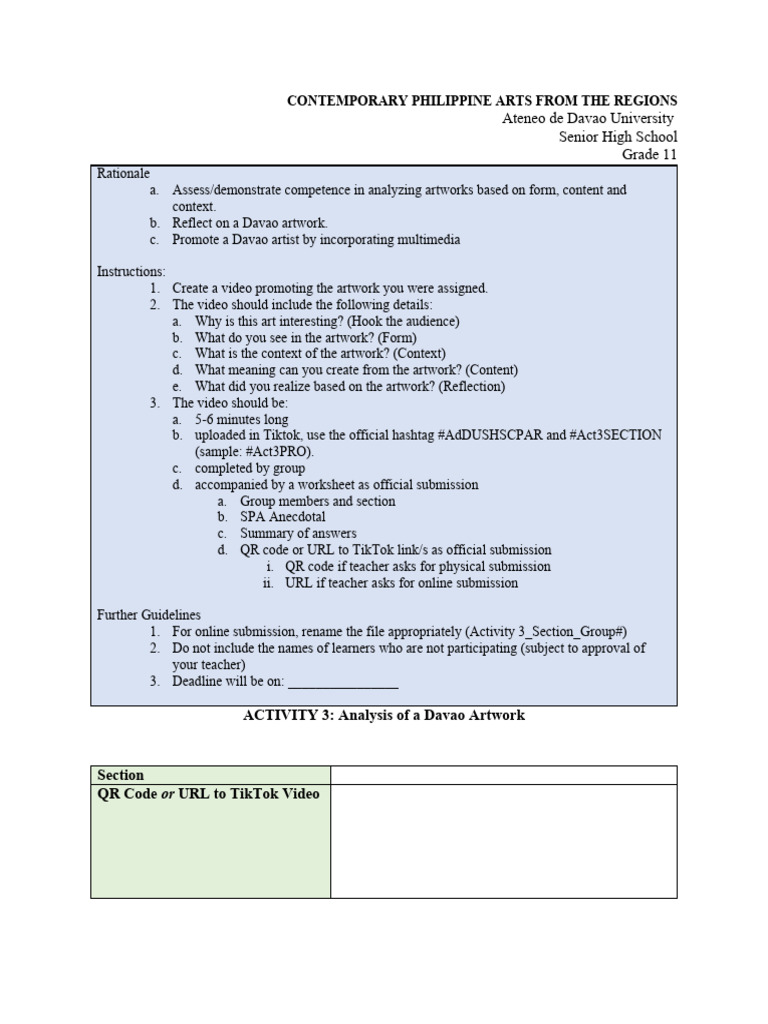Activity3 Section Group# | PDF | Cognition | Learning