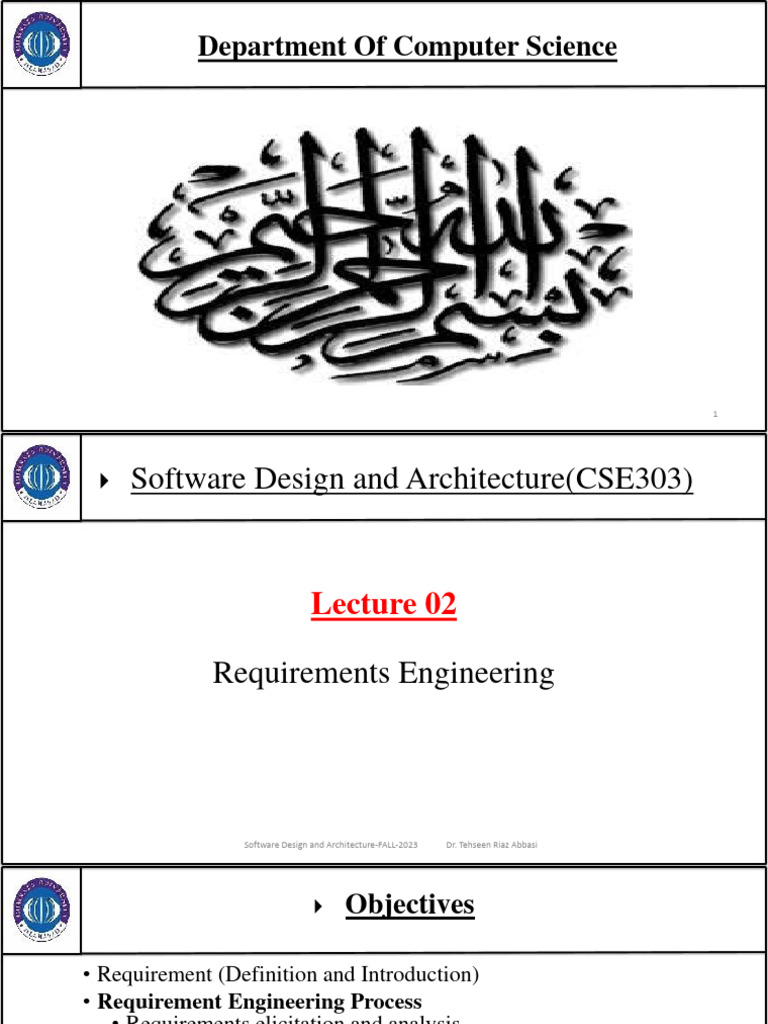 SDA Fall 2023 Lecture#2 | PDF | Use Case | Focus Group