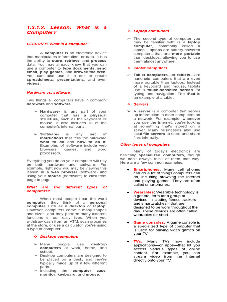 IT Application Tools in Business Concepts Productivity Tools Sem 2 AY ...