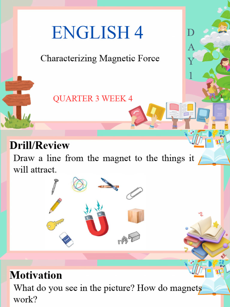 Science 4 q3 Week 4 | PDF | Magnet | Magnetism
