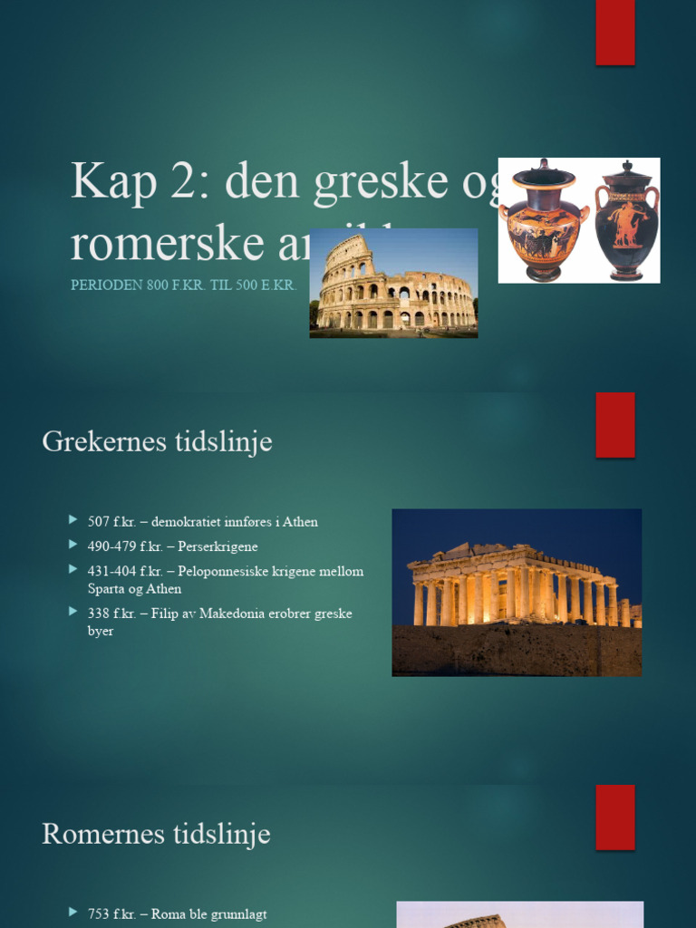 Greske Og Romerske Antikken | PDF