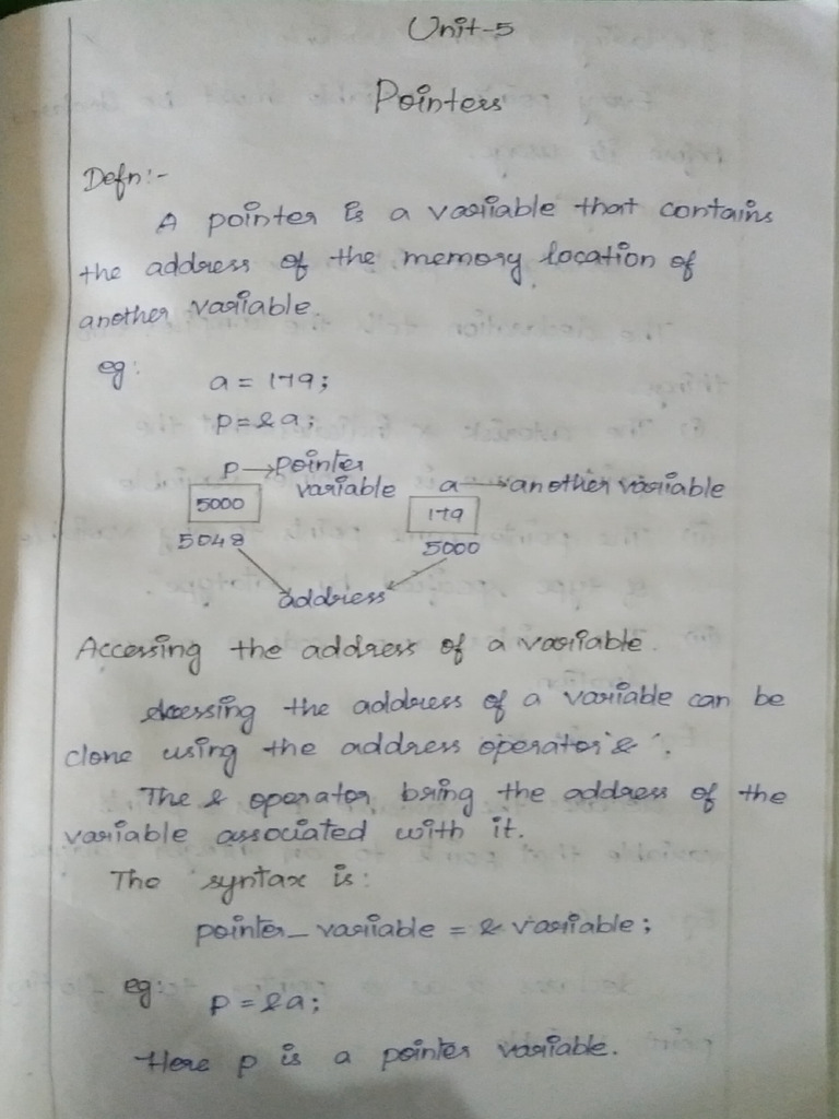 C Unit 5 | PDF
