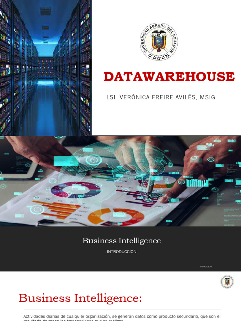 BDA - Clase 1 - BI - Intro | PDF | Inteligencia de negocios | Toma de decisiones