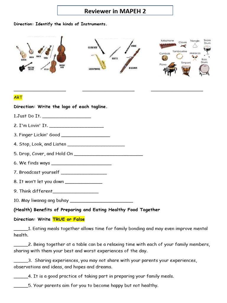 Grade 2 Reviewer 3rd Quarter | Download Free PDF | Dances | Torah Books