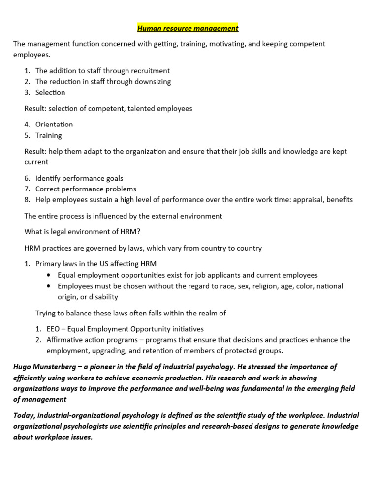 7 Human Resources Pdf Human Resource Management Recruitment