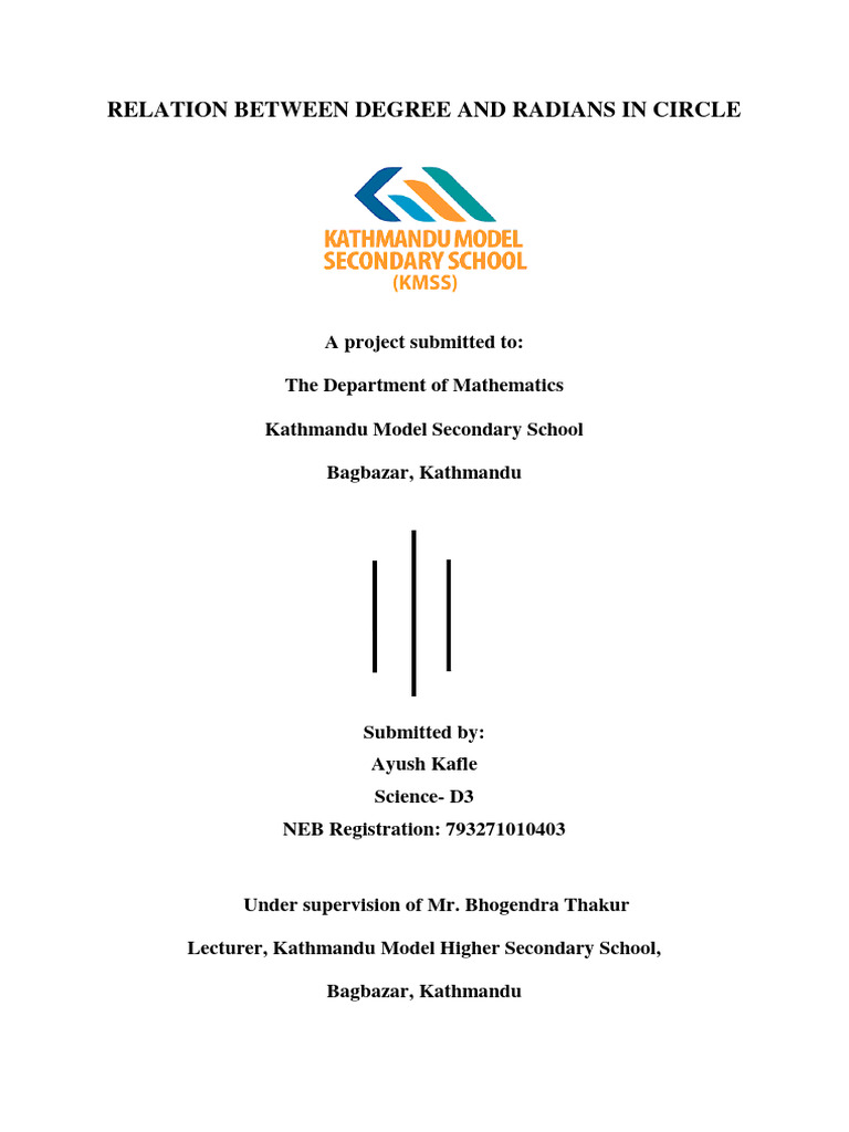 Project Work Sample | PDF | Angle | Circle