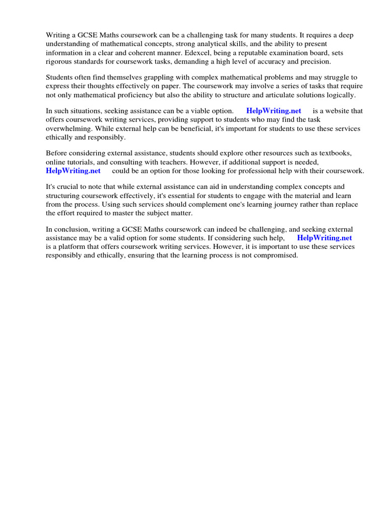 Gcse Maths Coursework Tasks Edexcel | PDF | Mathematics | Quadratic ...