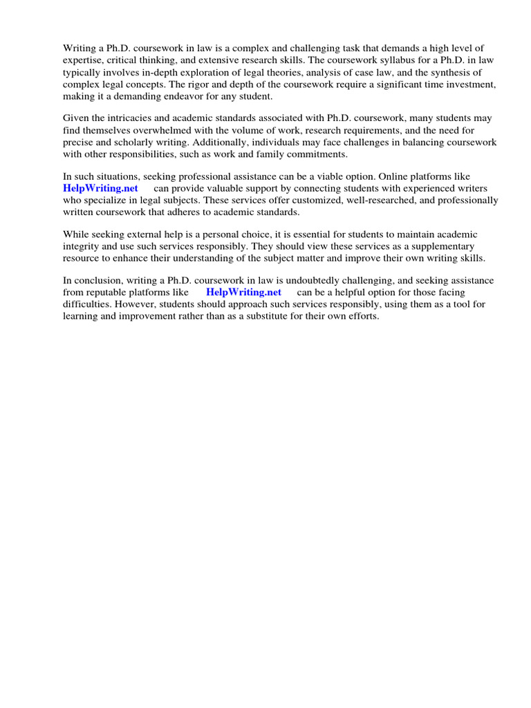PHD Course Work Syllabus Law | PDF | Antenna (Radio) | Diffusion PHD Course Work Syllabus Law | PDF | Antenna (Radio) | Diffusion