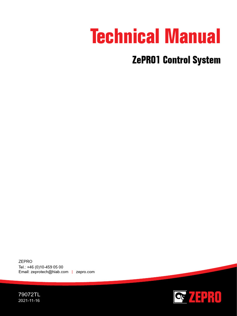 ZePRO Control System Technical Manual | PDF | Electrical Engineering ...