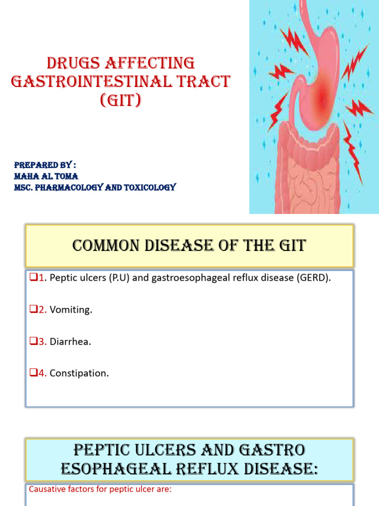 GIT Part 1 | PDF | Gastroenterology | Medical Specialties