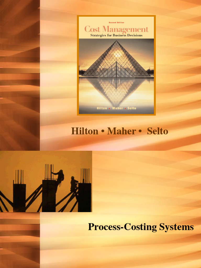 Topic 3 - Process Costing | PDF | Cost Of Goods Sold | Inventory