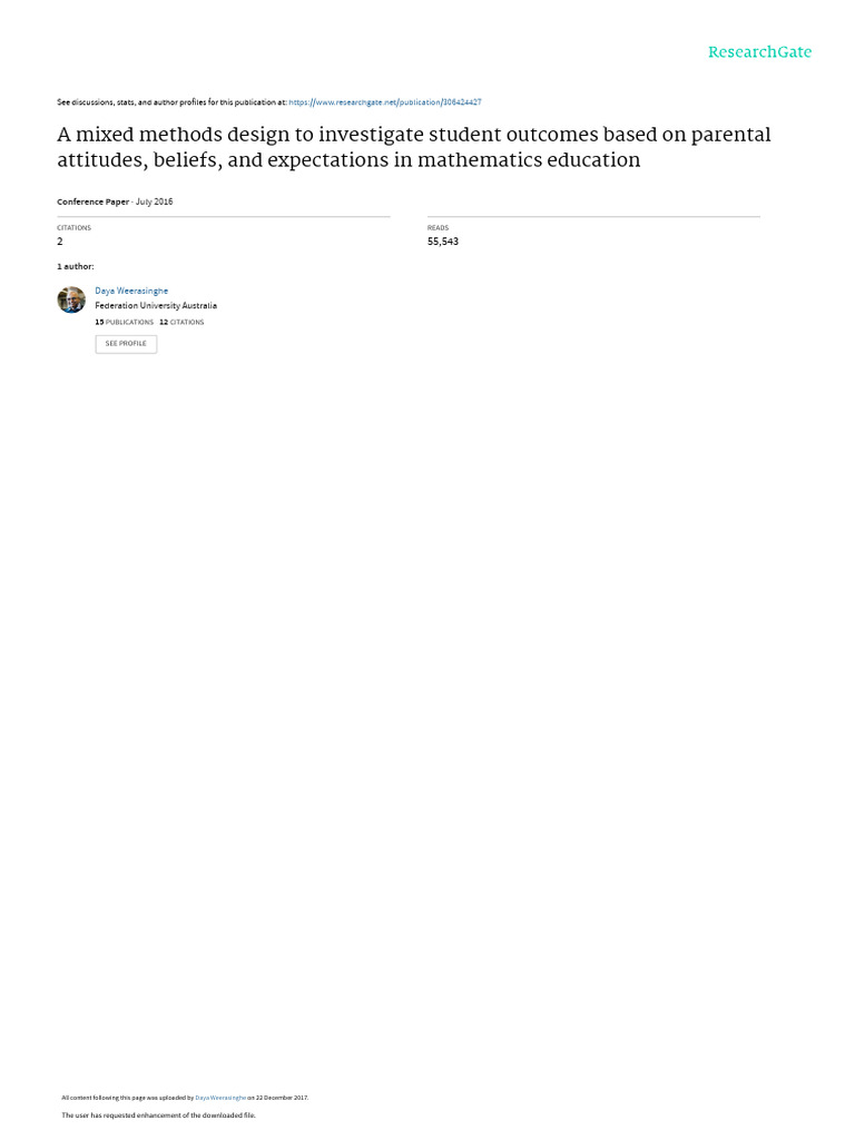 ACSPRISocialScienceMethodologyConference2016 Daya | PDF | Quantitative ...