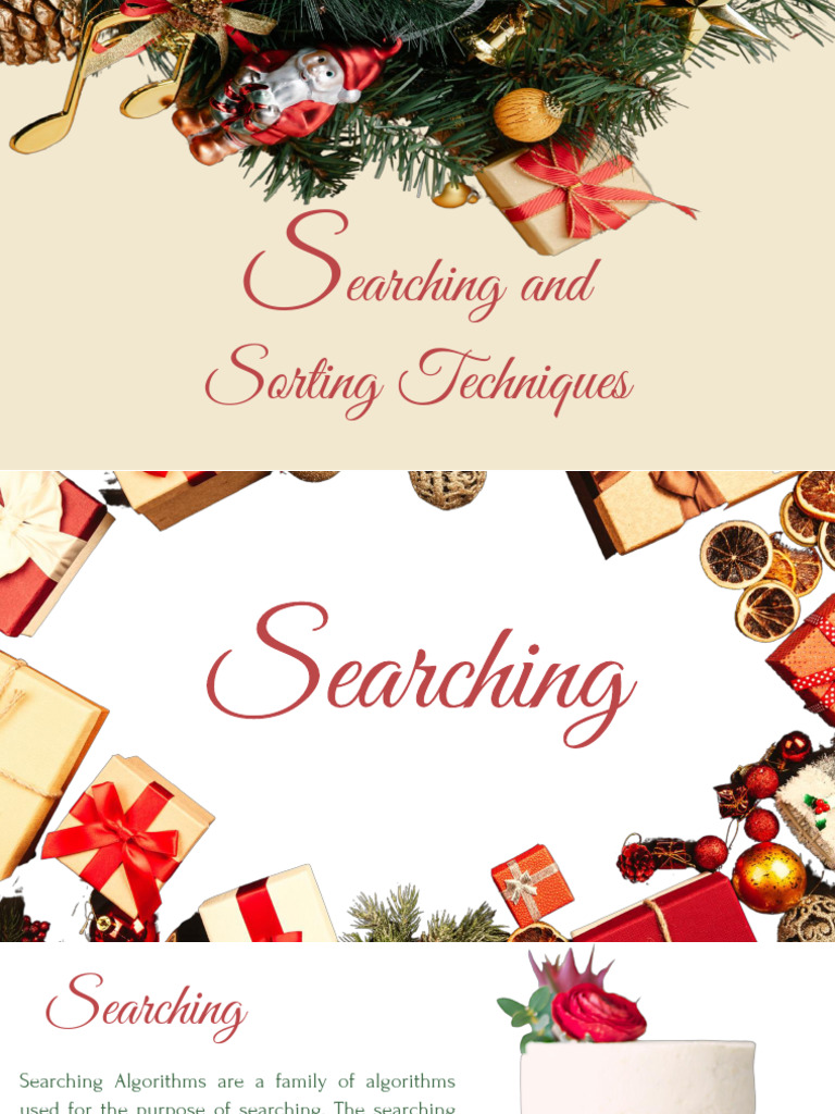 Searching and Sorting | Download Free PDF | Mathematical Logic | Computing