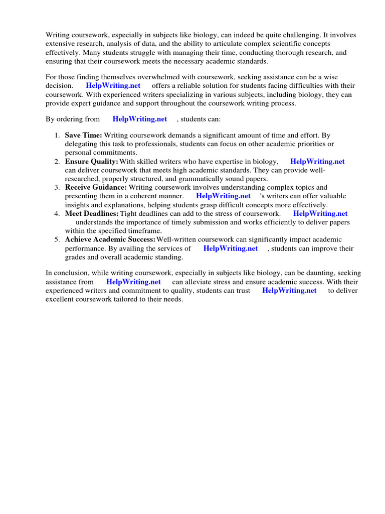 Ocr As Biology Coursework Help | PDF | Facebook | Linked In