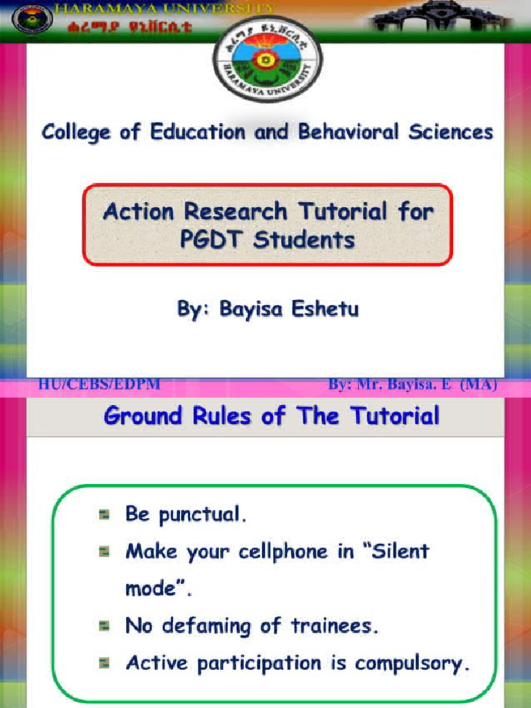 Action Research PPT Newpptx | PDF