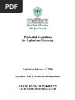 SBP Prudential Regulations Overview | PDF | Infrastructure | Banks