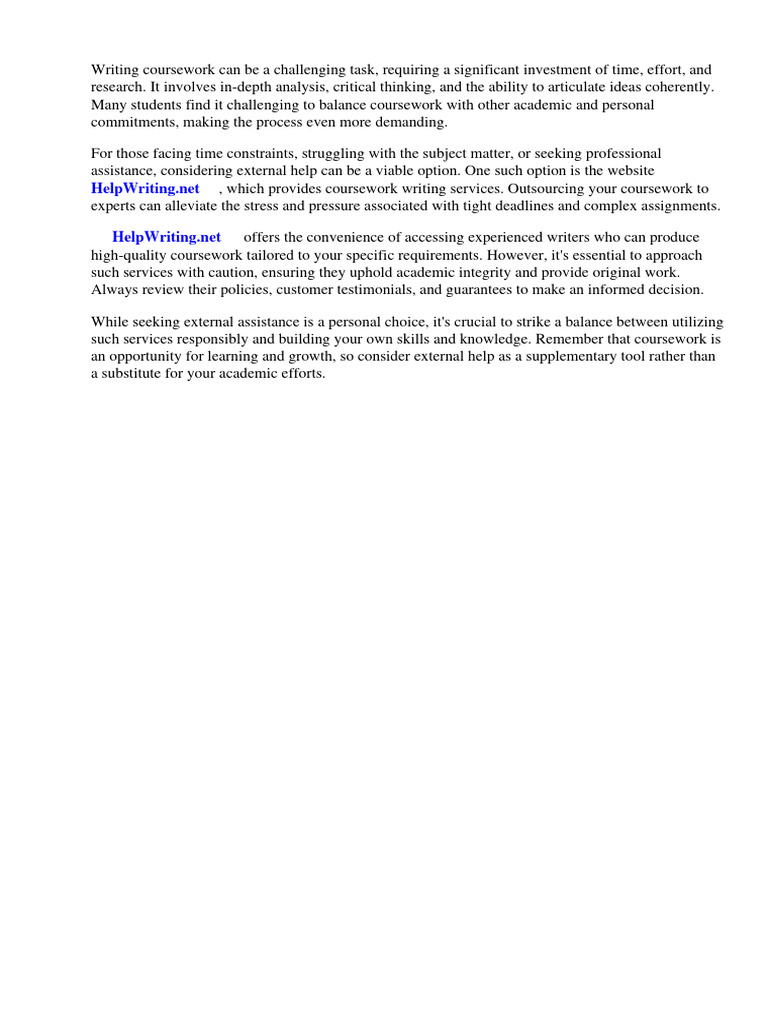 Coursework Exam | PDF | University And College Admission