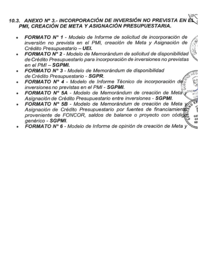 Formatos Creacion de Meta | PDF