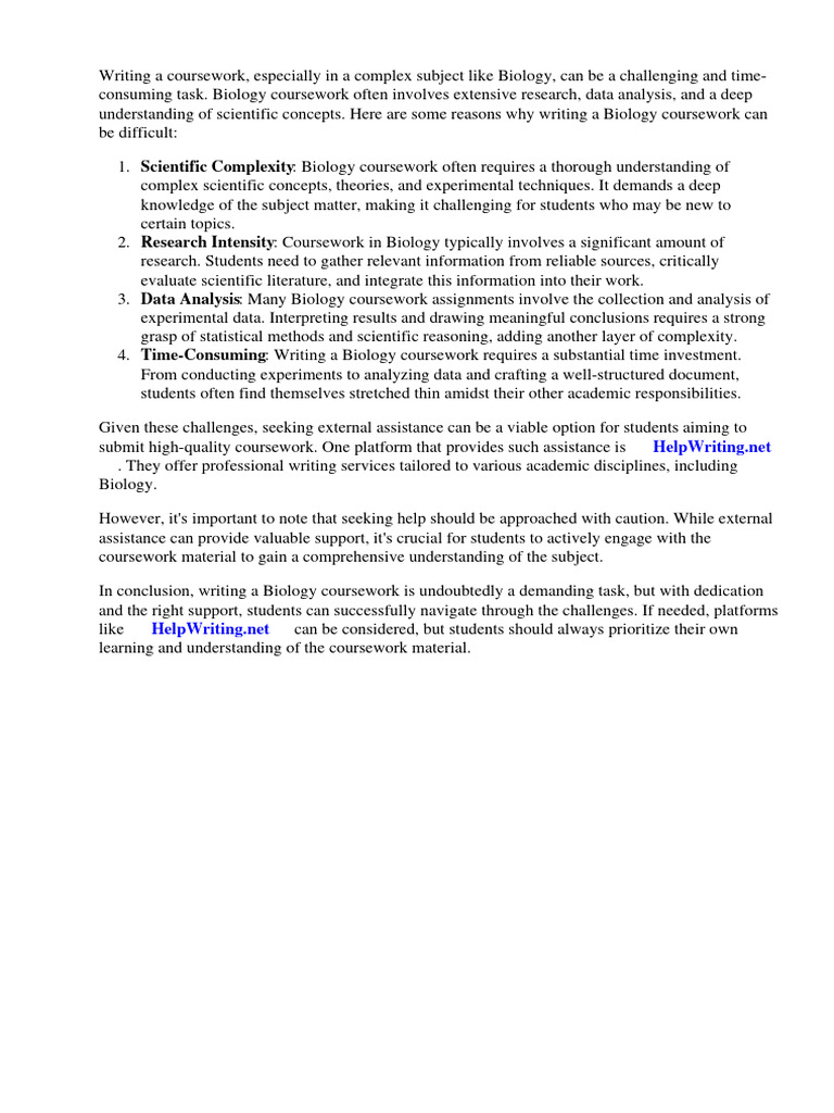 Biology Coursework Rationale | PDF | Reproduction | Experiment