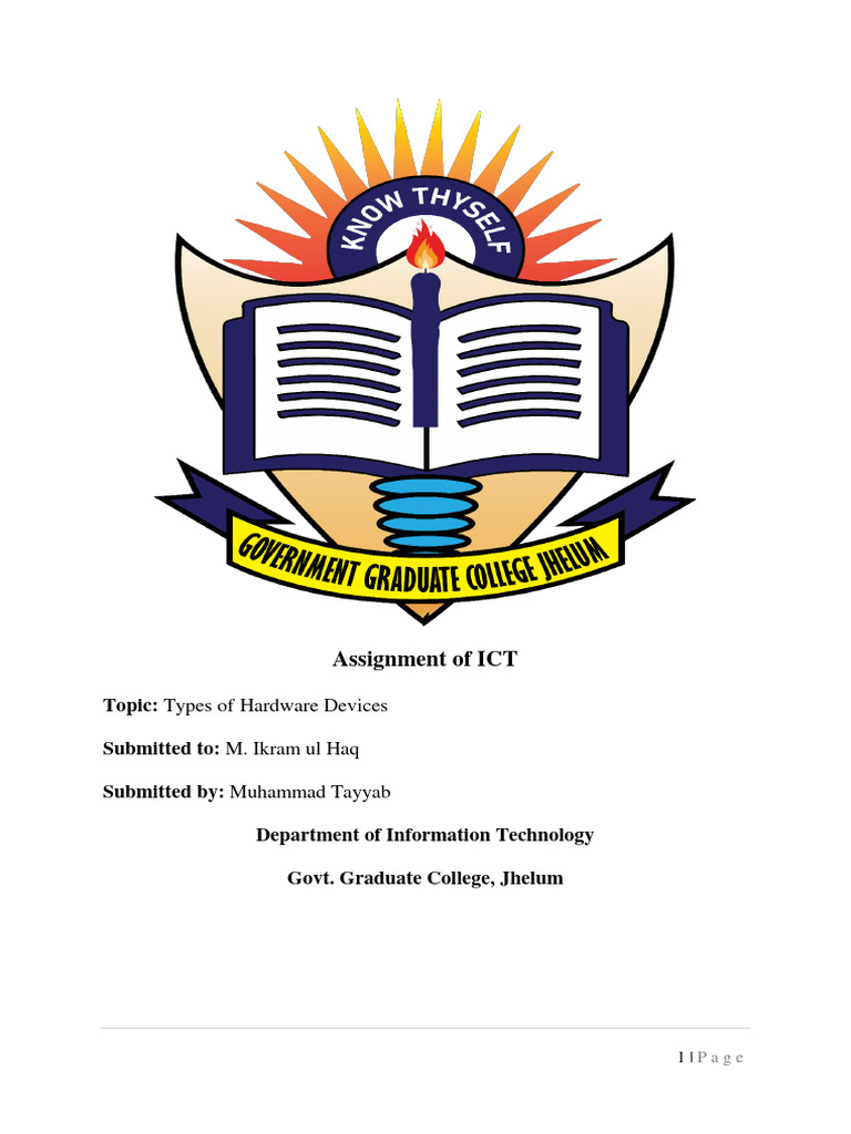 Assignment of ICT | PDF