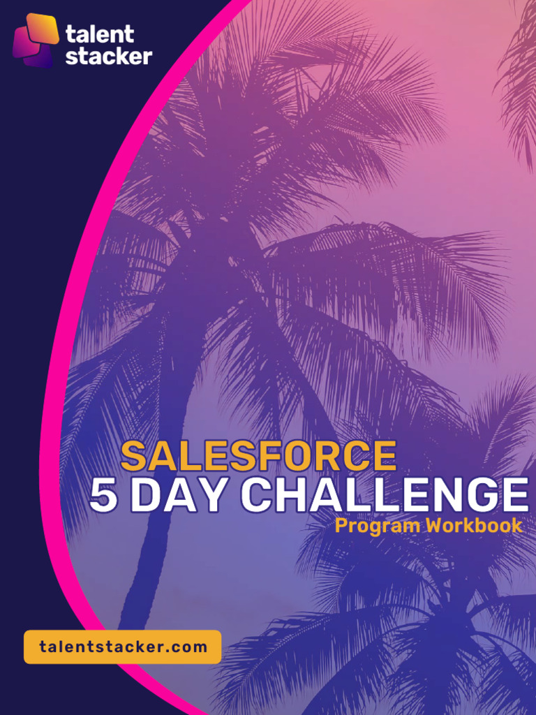 Salesforce 5 Day Challenge by Talent Stacker | PDF | Linked In ...