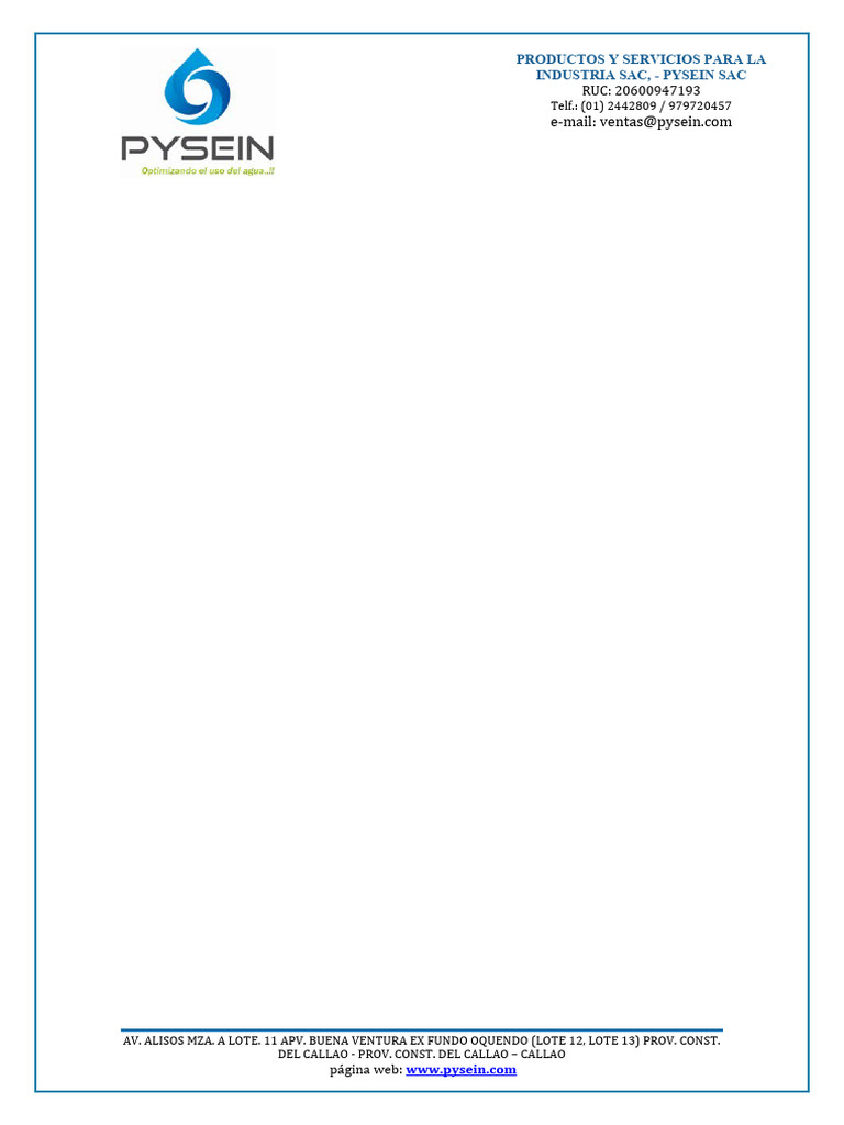 Hoja Membretada | PDF