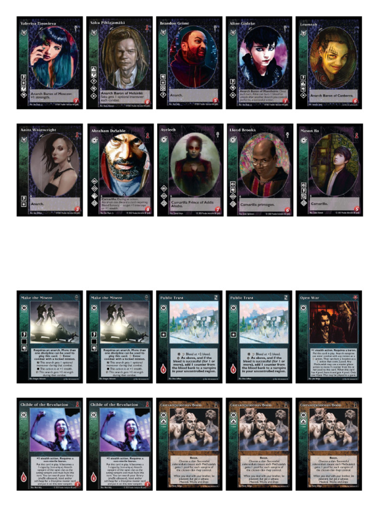 VTES Brujah | PDF