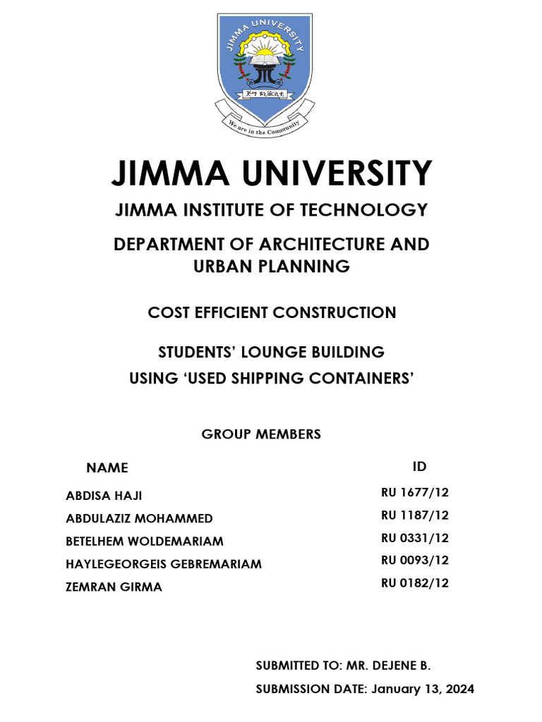 Cost Efficient - Student Lounge, JIT | PDF | Sustainable Design ...