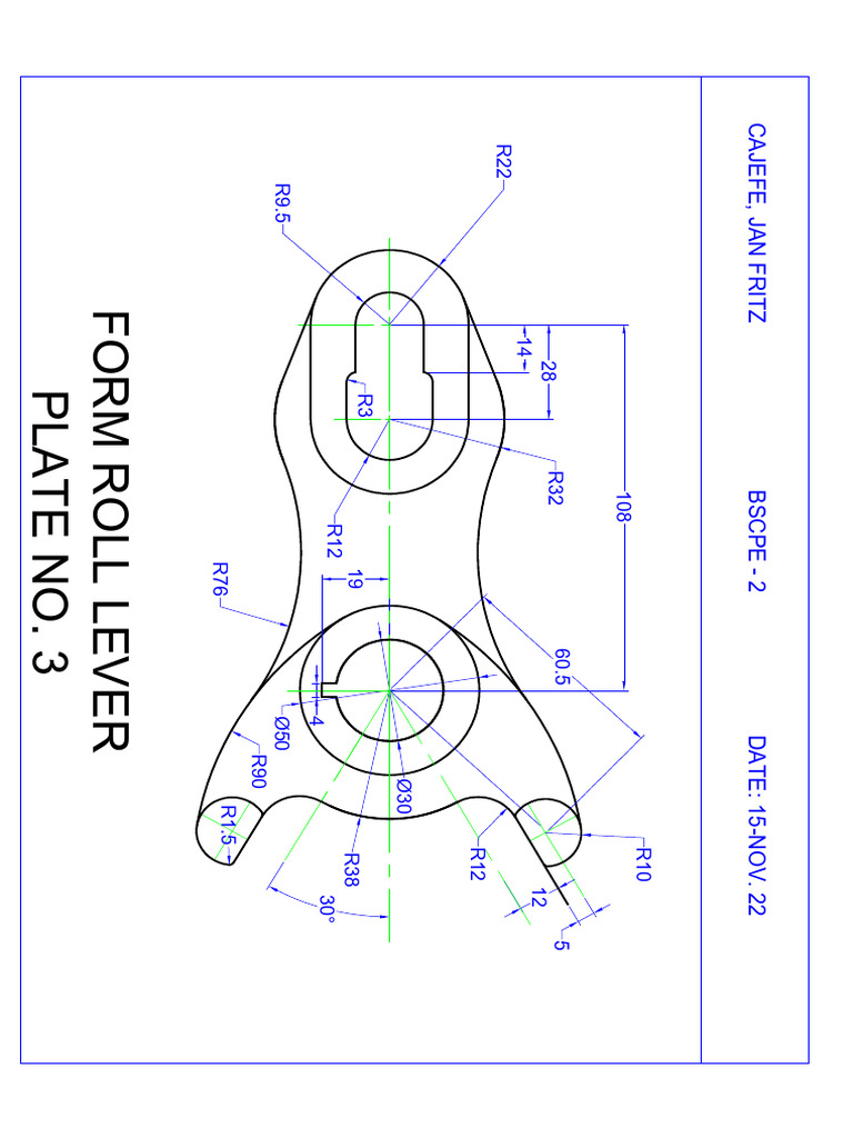 Form Roll Lever - Plate No. 3 | PDF