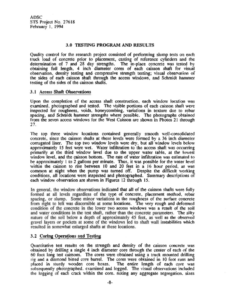 ADSC Effects of Free Fall Concrete in Drilled Shafts PDF 2 - Compressed ...