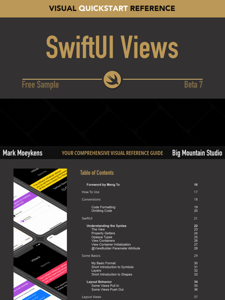 SwiftUI Views FREE Sample | PDF | Swift (Programming Language ... SwiftUI Views FREE Sample | PDF | Swift (Programming Language ...
