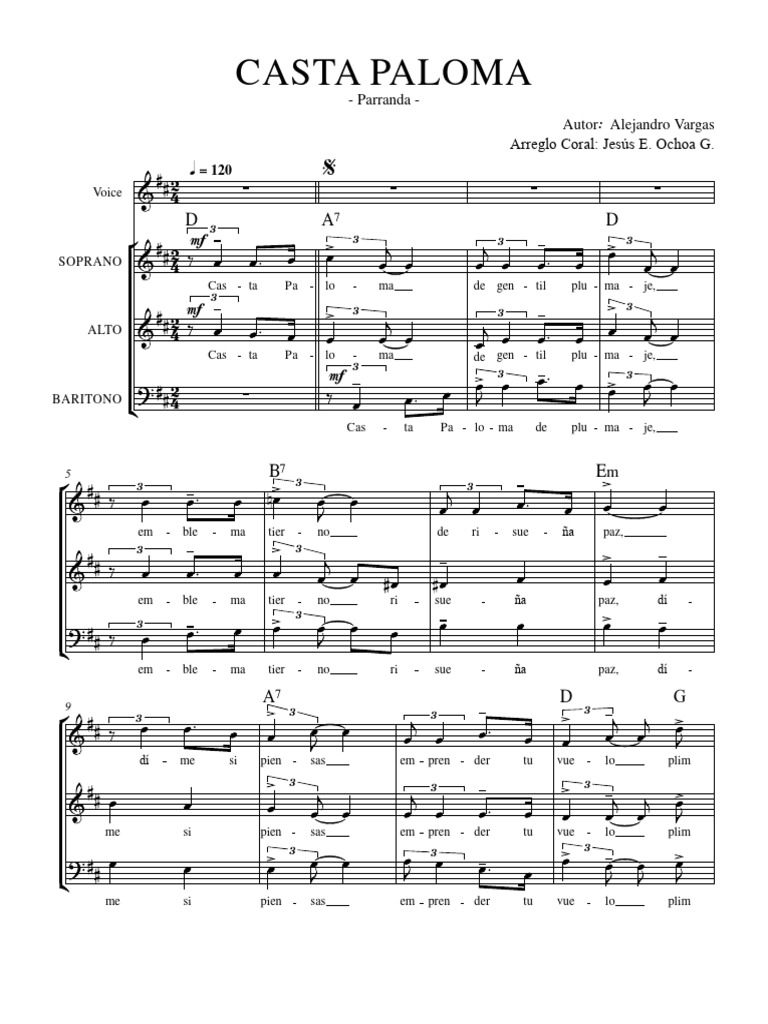 Casta Paloma VM3-1 | PDF