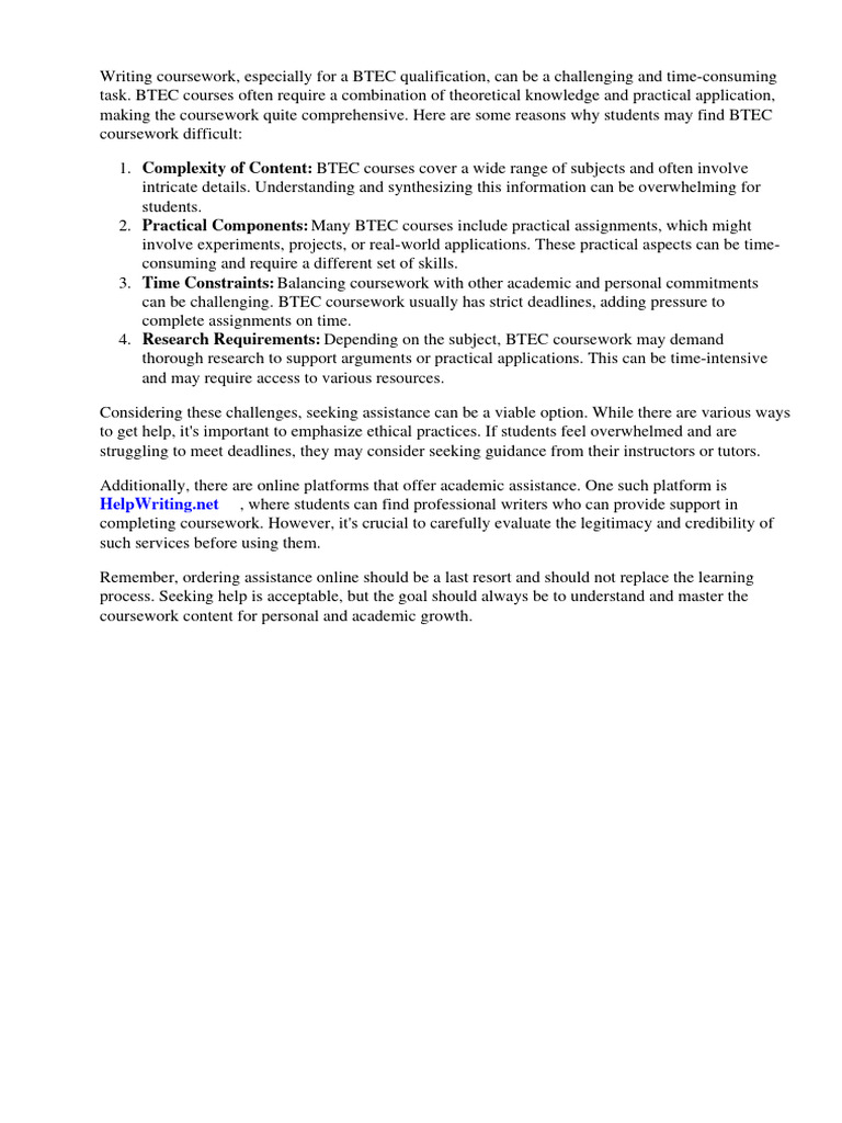 Btec Coursework Deadline 2015 | PDF | Science | Learning