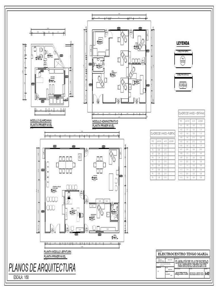 Plano de Arquitectura | PDF