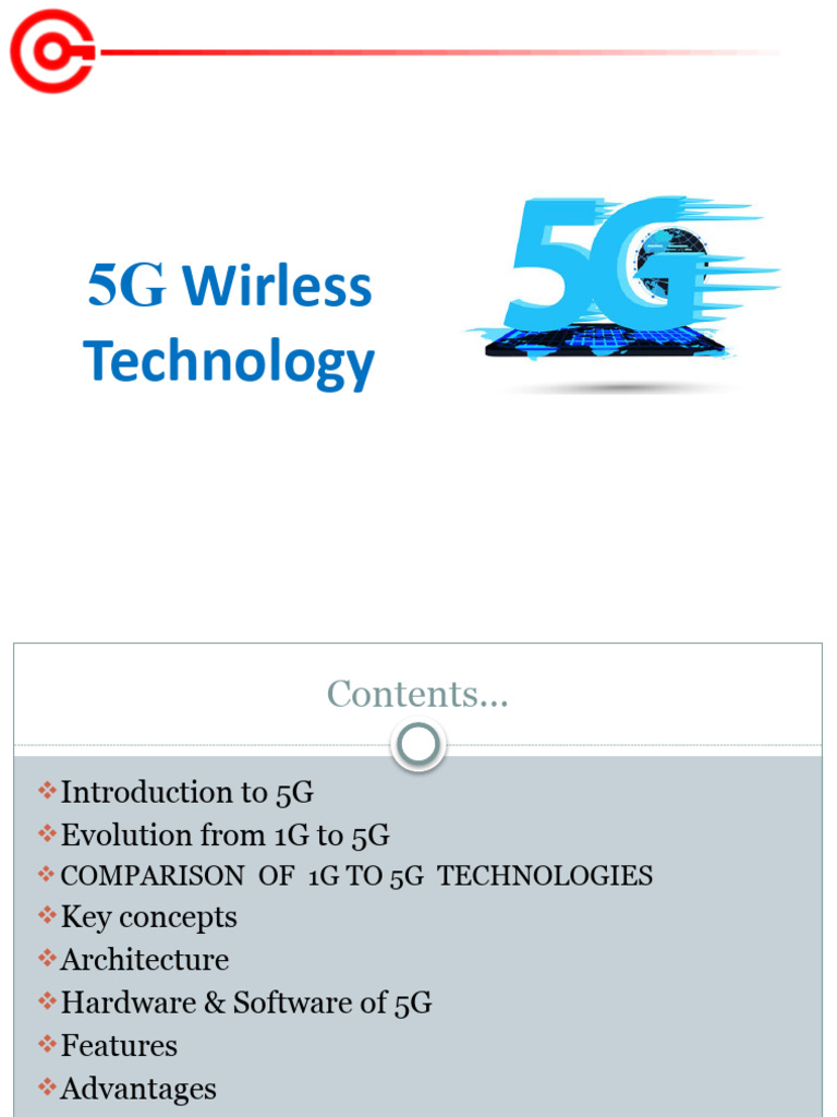 5g Wireless Technology | PDF | Computer Network | 4 G