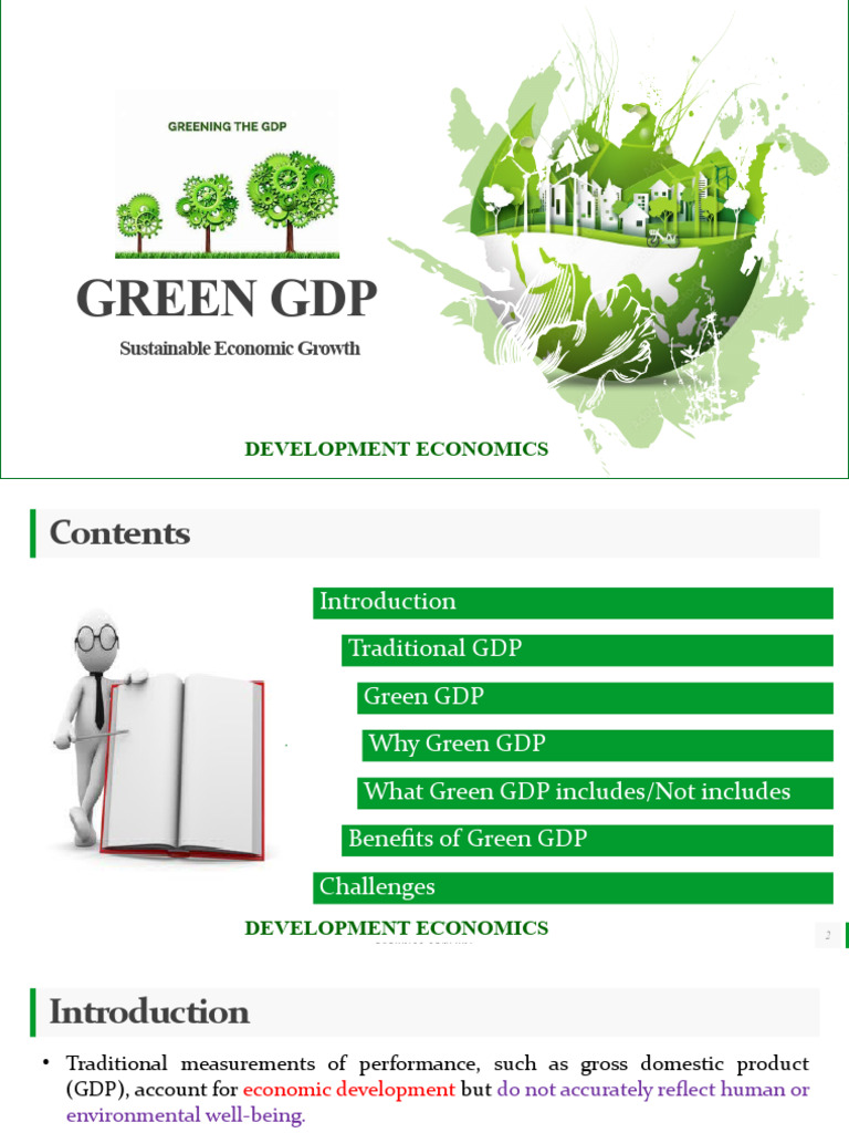 Green GDP-1 | PDF