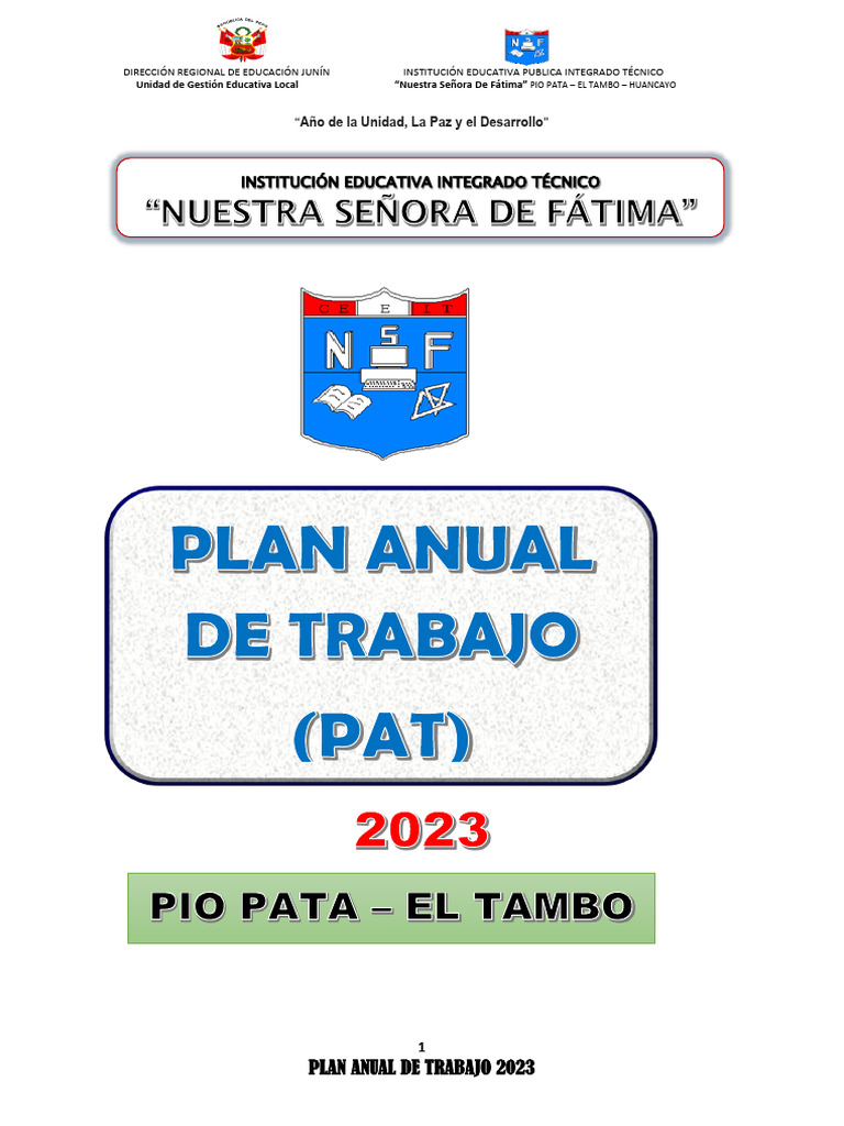 Pat | PDF | Aprendizaje | Evaluación